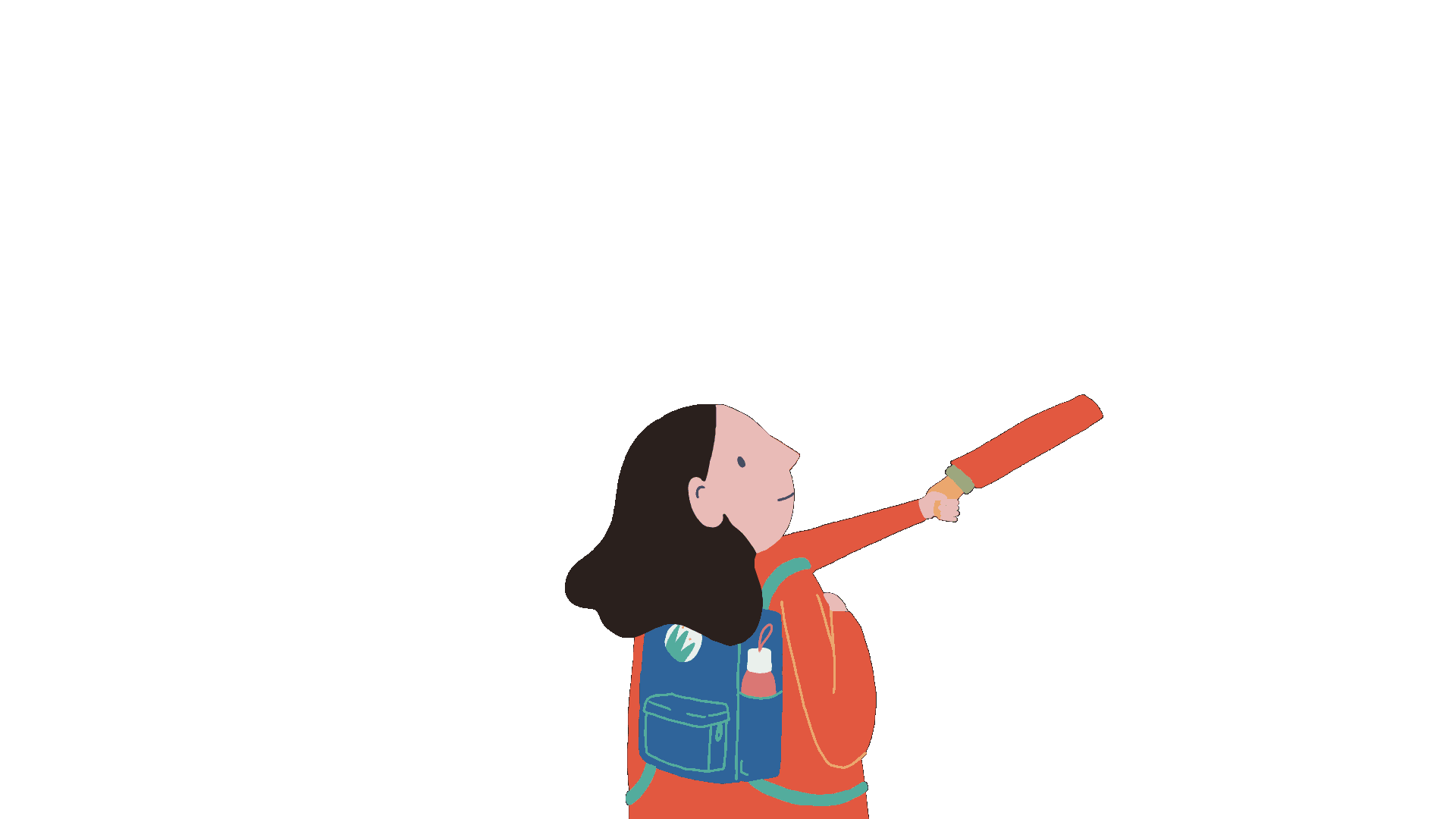 Girl Help Sticker by vera savelkouls for iOS & Android | GIPHY