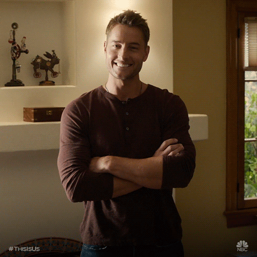 Justin Hartley Laugh GIF by This Is Us - Find & Share on GIPHY