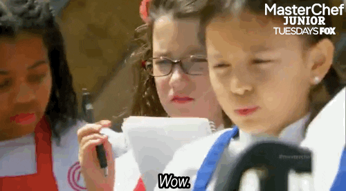 Masterchef Junior GIF by Fox TV - Find & Share on GIPHY