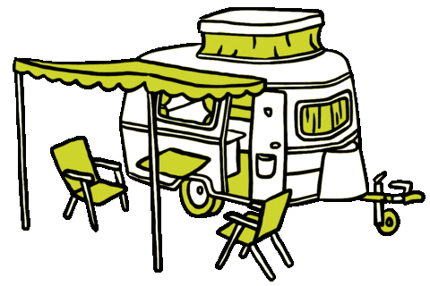 Animated Camping Gif