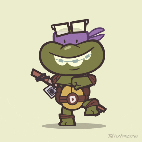 Teenage Mutant Ninja Turtles Dance GIF by Frank Macchia - Find & Share ...