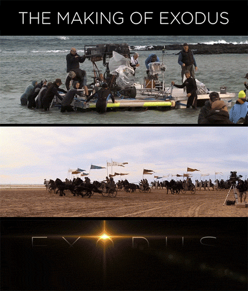 Behind The Scenes Exodus Movie GIF by 20th Century Fox - Find & Share ...