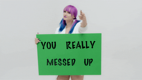 You Messed Up GIFs - Get the best GIF on GIPHY