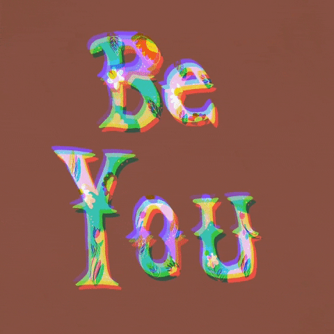 Self Confidence Be Yourself GIF by Daisy Lemon - Find & Share on GIPHY