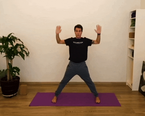 Yoga Pose GIF by YOGABODY - Find & Share on GIPHY