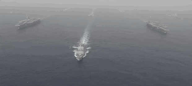Aircraft Carrier Twins GIF by U.S. Navy - Find & Share on GIPHY