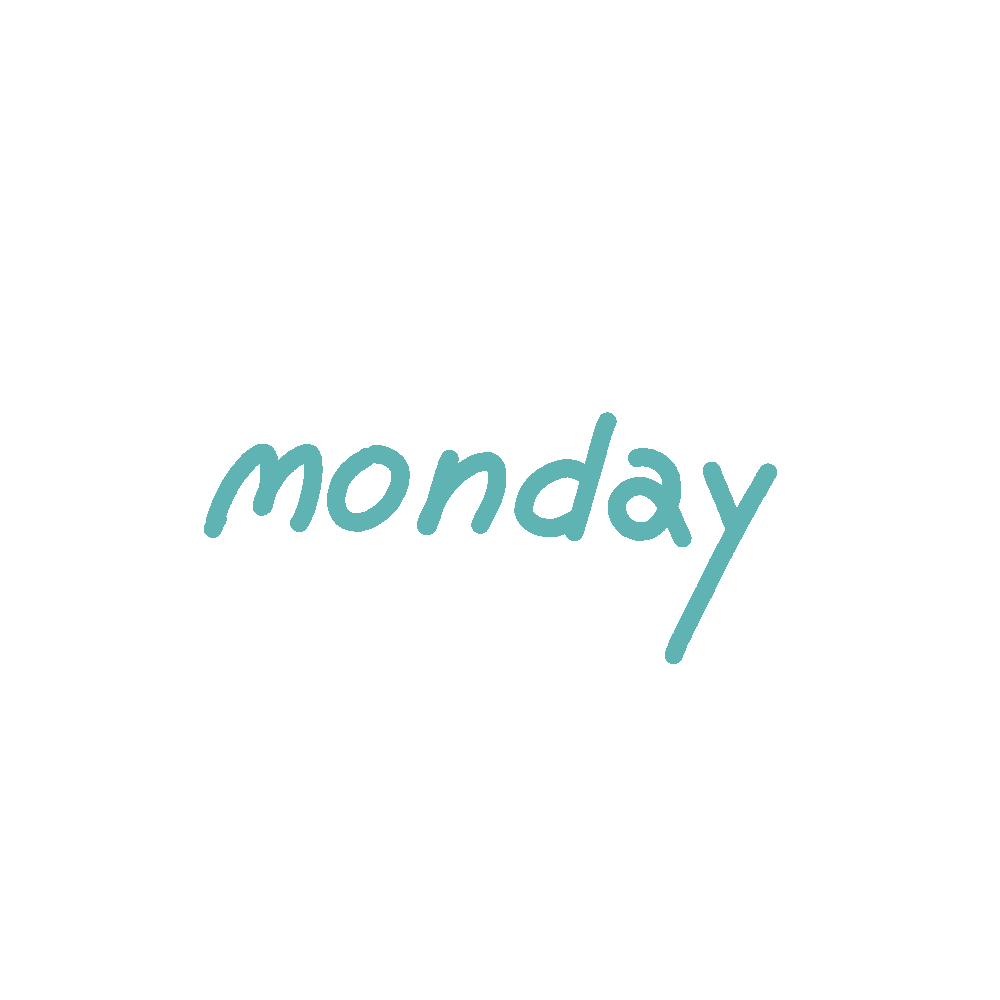 Monday Sticker by chxrrypie for iOS & Android | GIPHY