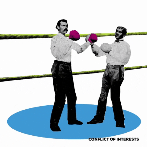 Conflict Of Interests GIFs - Get the best GIF on GIPHY