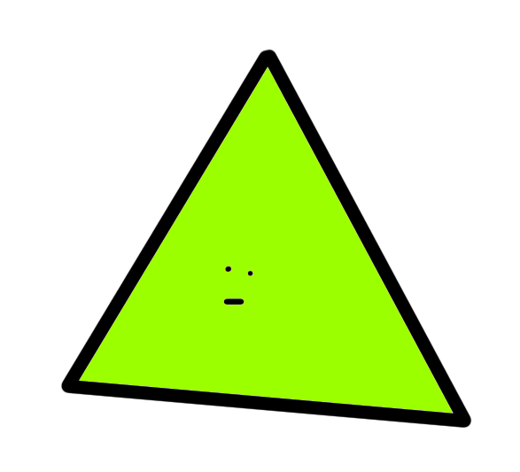 Happy Triangle Sticker for iOS & Android | GIPHY