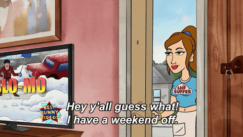 Weekend Off GIFs - Get the best GIF on GIPHY