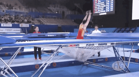 Bounce Trampoline GIF by FIG Gymnastics - Find & Share on GIPHY