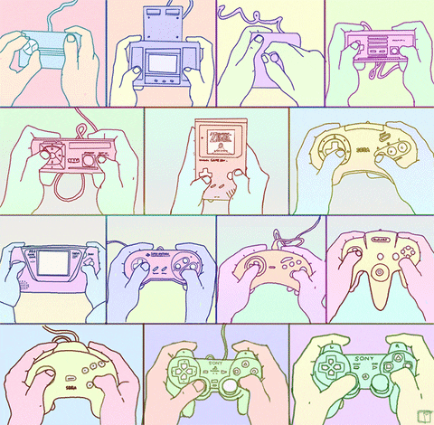 Nintendo Art GIFs - Get the best GIF on GIPHY