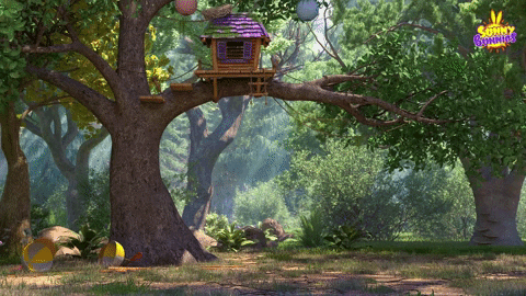 Tree House Lol GIF by Sunny Bunnies - Find & Share on GIPHY