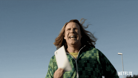 Happy Will Ferrell GIF by NETFLIX - Find & Share on GIPHY