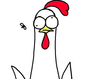 Chicken Fly GIF by happydog - Find & Share on GIPHY