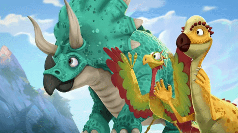 Happy T-Rex GIF by Gigantosaurus - Find & Share on GIPHY
