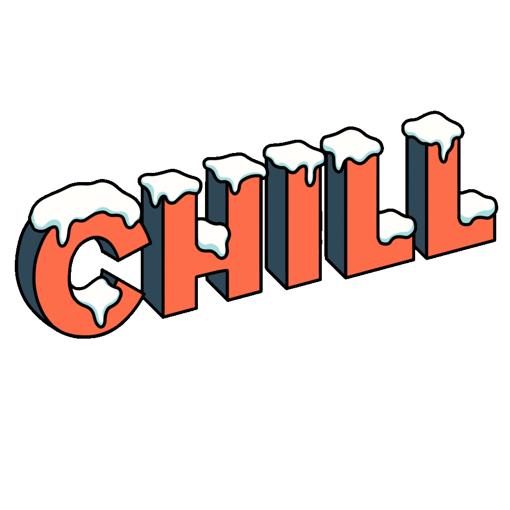 Chill Chilling Sticker by Cavan Infante for iOS & Android | GIPHY