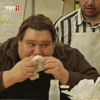 Fat Person Eating Gif