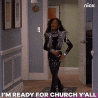 Church Lady Dance Gif