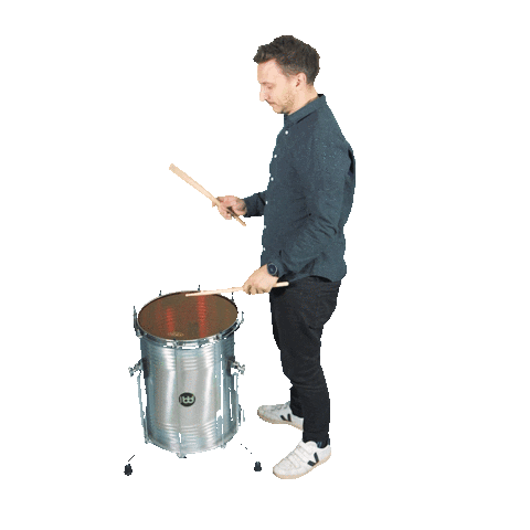 Percussion Sing Sticker by folkshilfe for iOS & Android | GIPHY