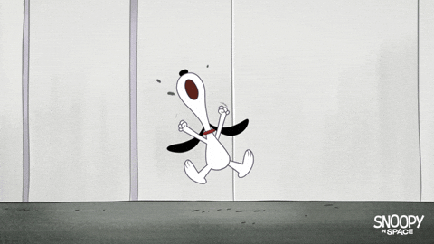Snoopy in Space by Peanuts | GIPHY