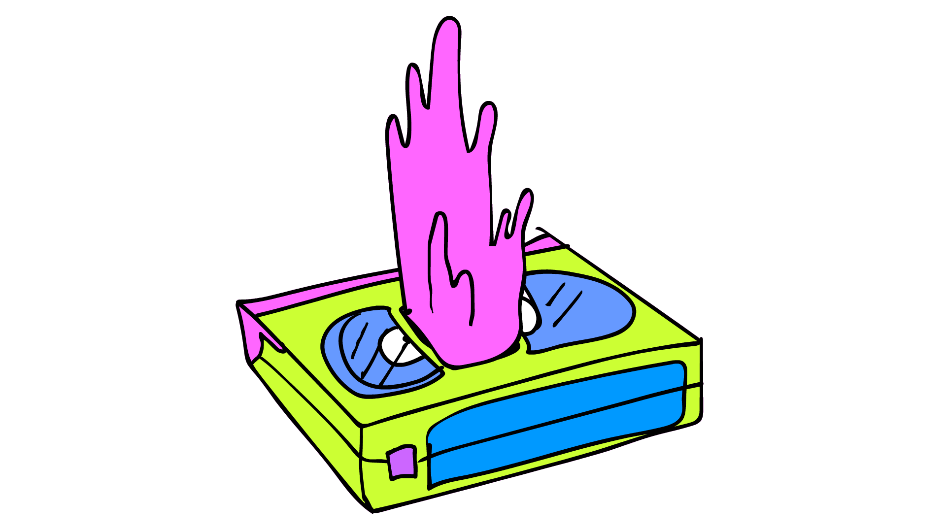 Vhs Tape Sticker by deladeso for iOS & Android | GIPHY