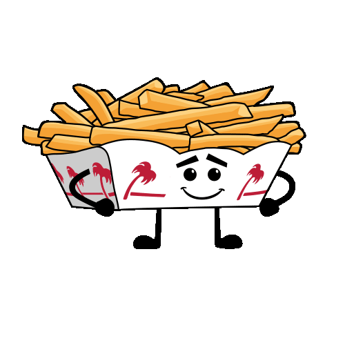 French Fries Sticker by In-N-Out Burger for iOS & Android | GIPHY