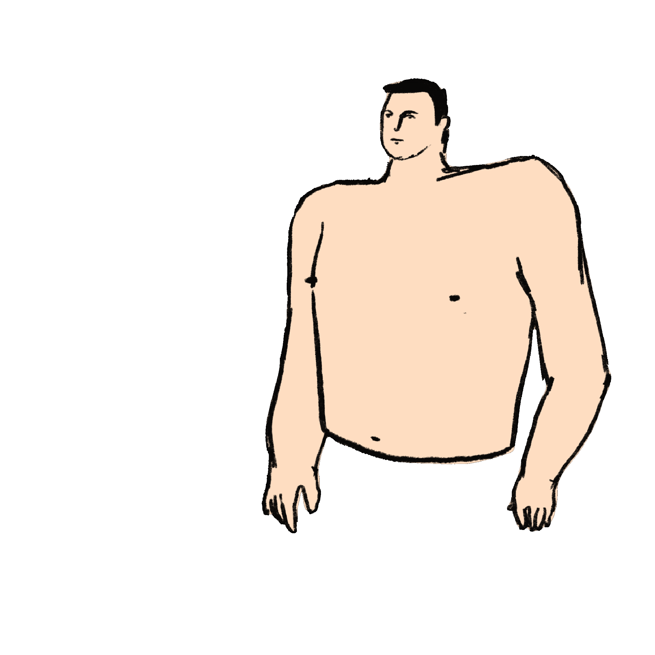 Sick Man Sticker by Penelope Deltour for iOS & Android | GIPHY