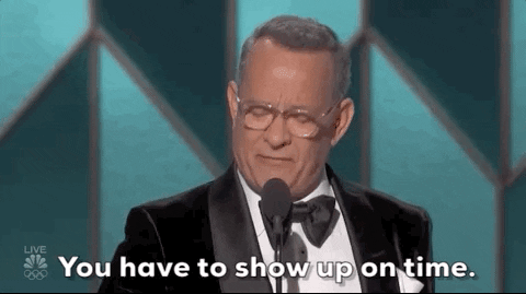 You-have-to-show-up-on-time GIFs - Get the best GIF on GIPHY