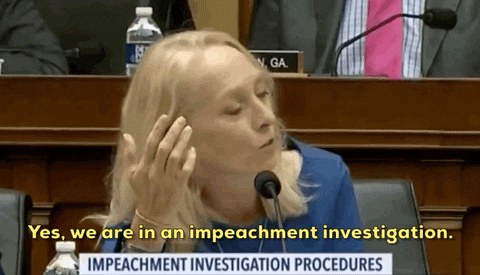 Yes We Are In An Impeachment Investigation GIFs - Get the best GIF on GIPHY