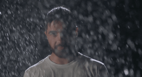 Man Crying In The Rain Gif