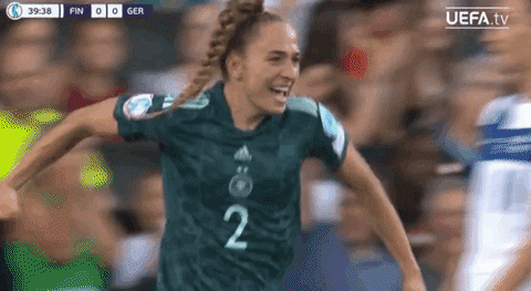 Celebrate Womens Football GIF by UEFA - Find & Share on GIPHY