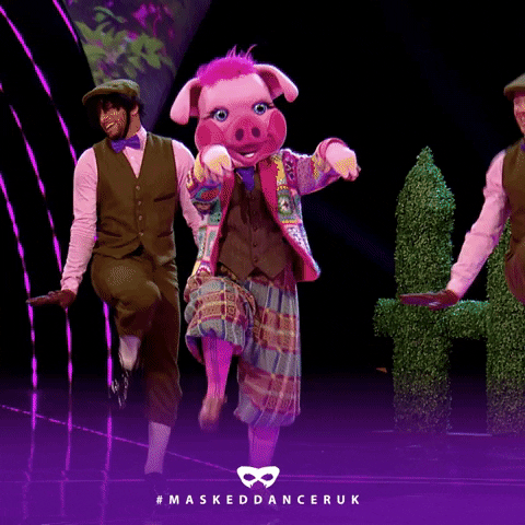 Dance Mask GIF by The Masked Singer UK & The Masked Dancer UK - Find ...
