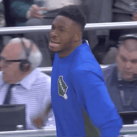 Fiserv Forum Basketball GIF by Milwaukee Bucks - Find & Share on GIPHY