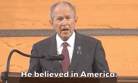 George W Bush GIF by GIPHY News - Find & Share on GIPHY