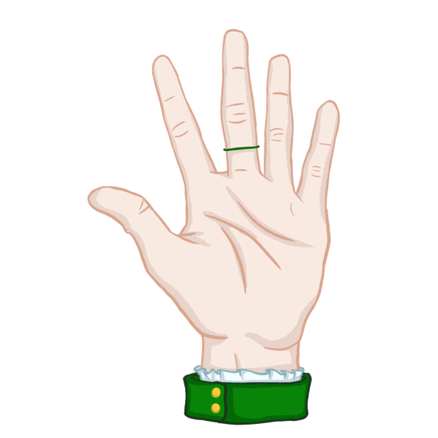 Patrick Hand Gestures by Stickerpacks.design | GIPHY