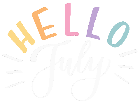 July Hello Sticker for iOS & Android | GIPHY
