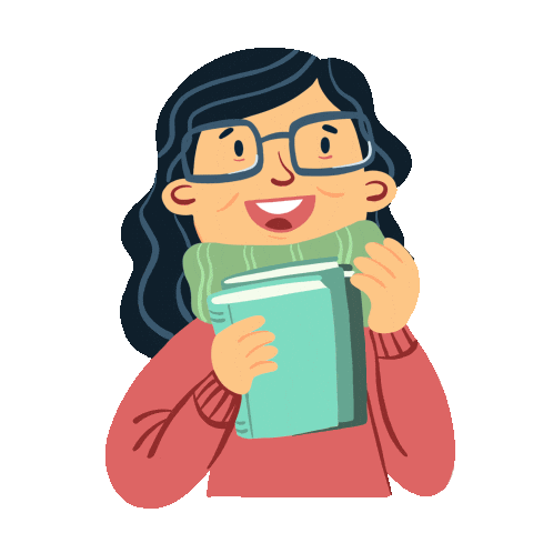 Reading Book Animated Gif
