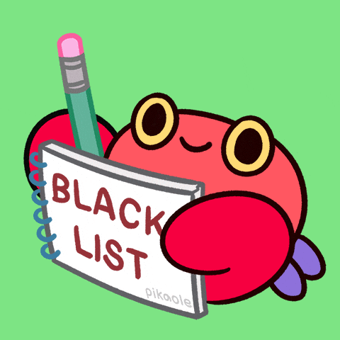 Black List GIFs - Get the best GIF on GIPHY