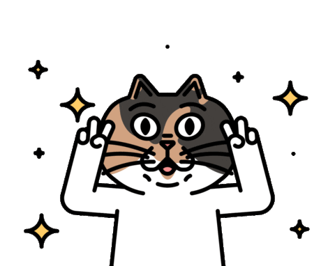Happy Cat Sticker for iOS & Android | GIPHY