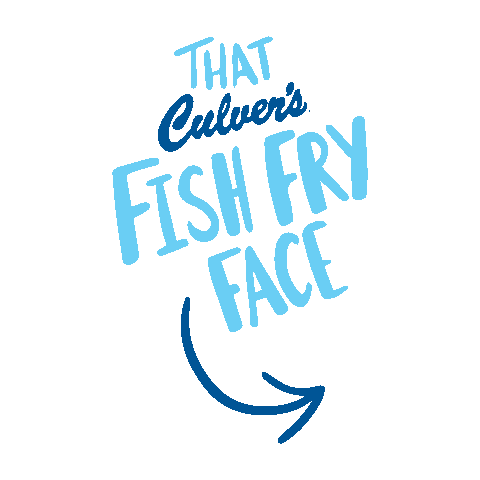 Eat Fish Fry Sticker by Culver's for iOS & Android | GIPHY
