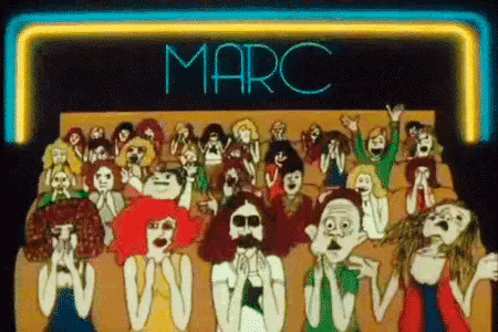 Marc Bolan Animation GIF by Joe Merrell - Find & Share on GIPHY