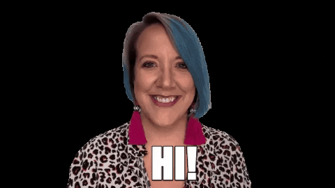 Excited Hello GIF by maddyshine - Find & Share on GIPHY