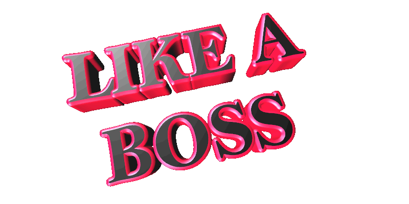 Like A Boss Sticker for iOS & Android | GIPHY