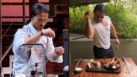 Salt Bae Gemelli GIF by MasterChef Italia - Find & Share on GIPHY