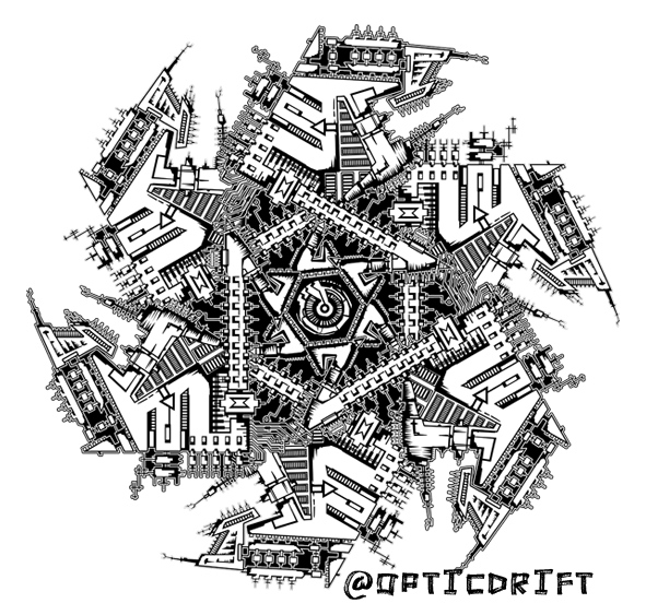 Rave Mandala Sticker by Optic Drift for iOS & Android | GIPHY