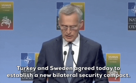 The 2023 NATO Summit is Over. Here's What Happened, in 22 GIFs. by GIPHY News | GIPHY