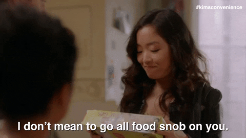 Food Snob GIFs - Get the best GIF on GIPHY