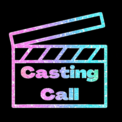 Casting Clapper Board GIF by Performing Arts Mag - Find & Share on GIPHY