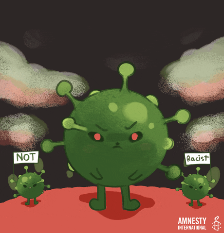 Virus Excuse GIF by AmnestyChinese - Find & Share on GIPHY